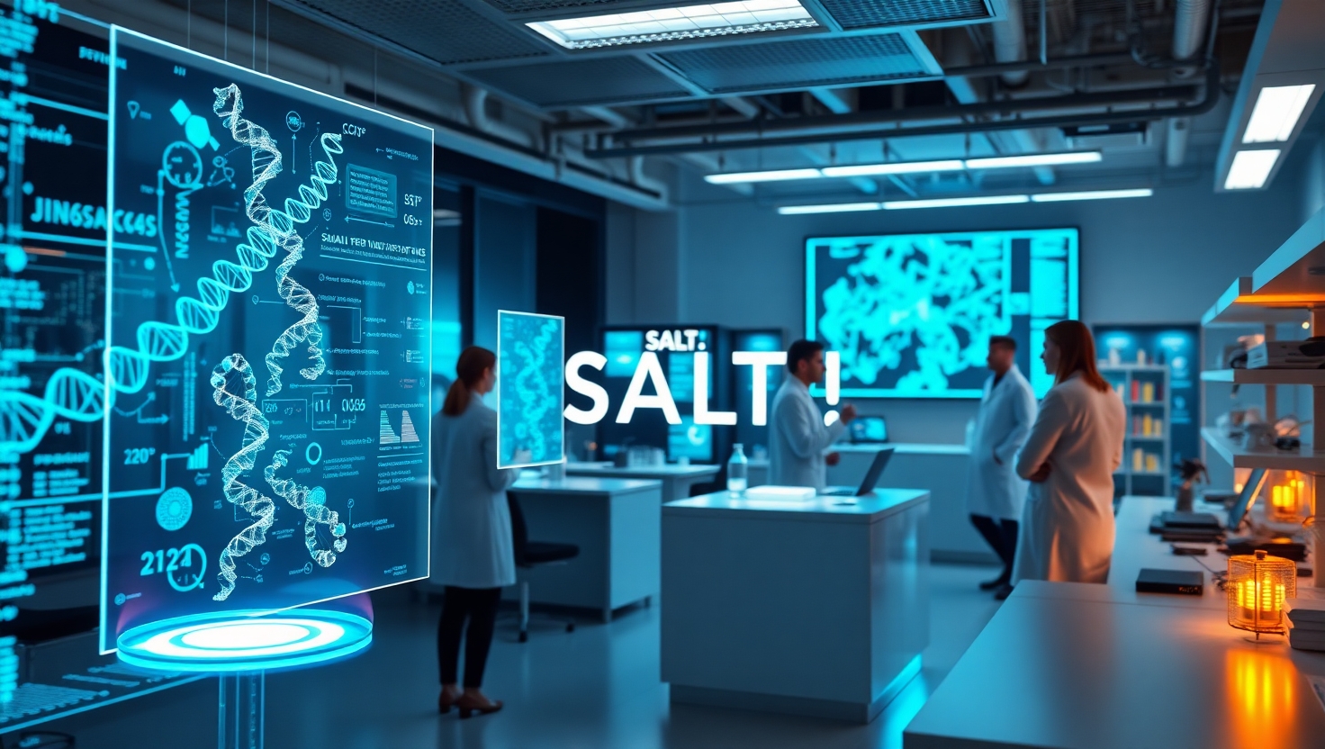 معرفی راهکار علوم زیستی Salt AI و همکاری با مؤسسه الیسون - دیتا هوش